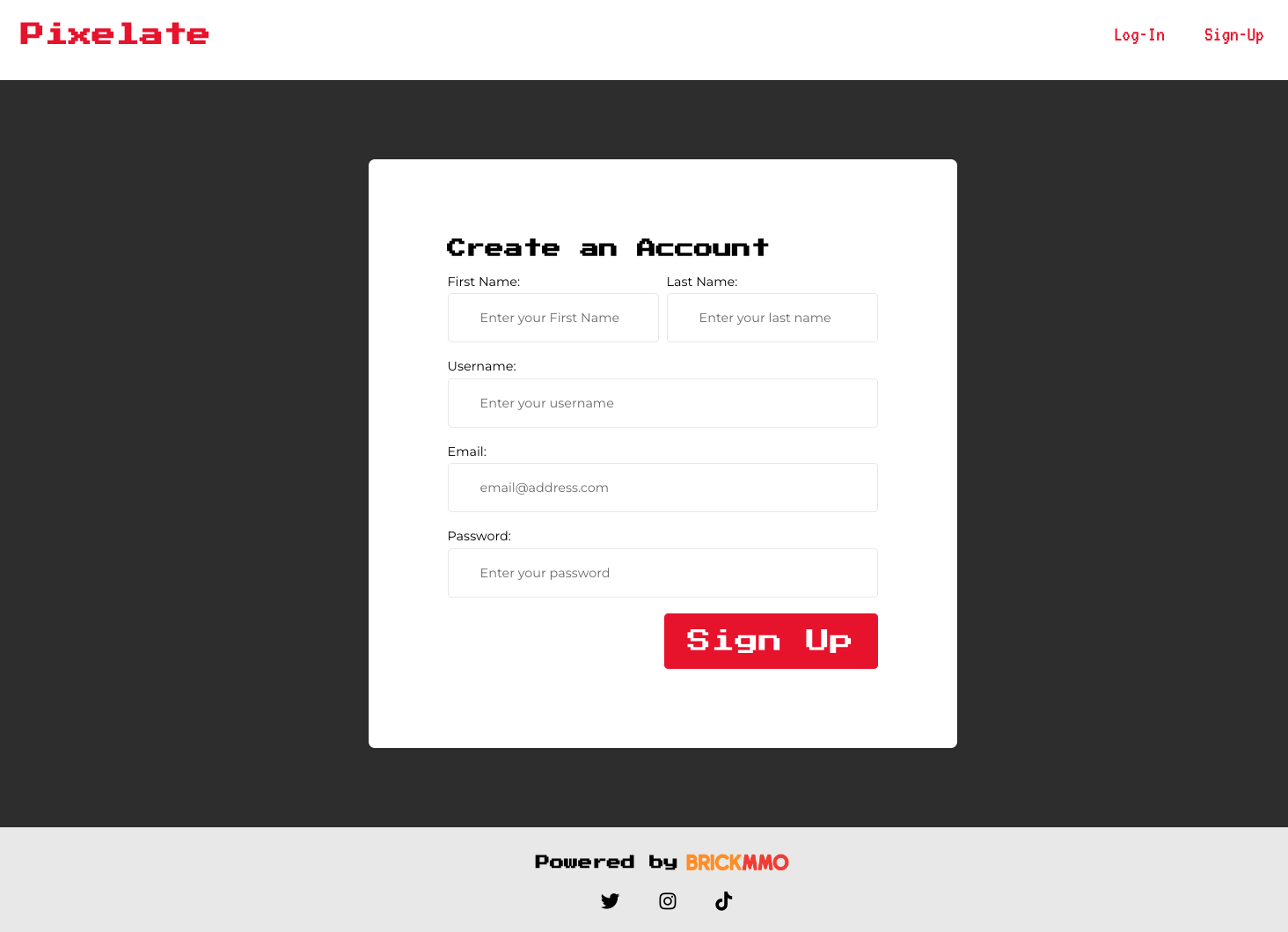 GitHub - beartisan/pixelate-backend: Front-End Code for the Back-end Page of Pixelate