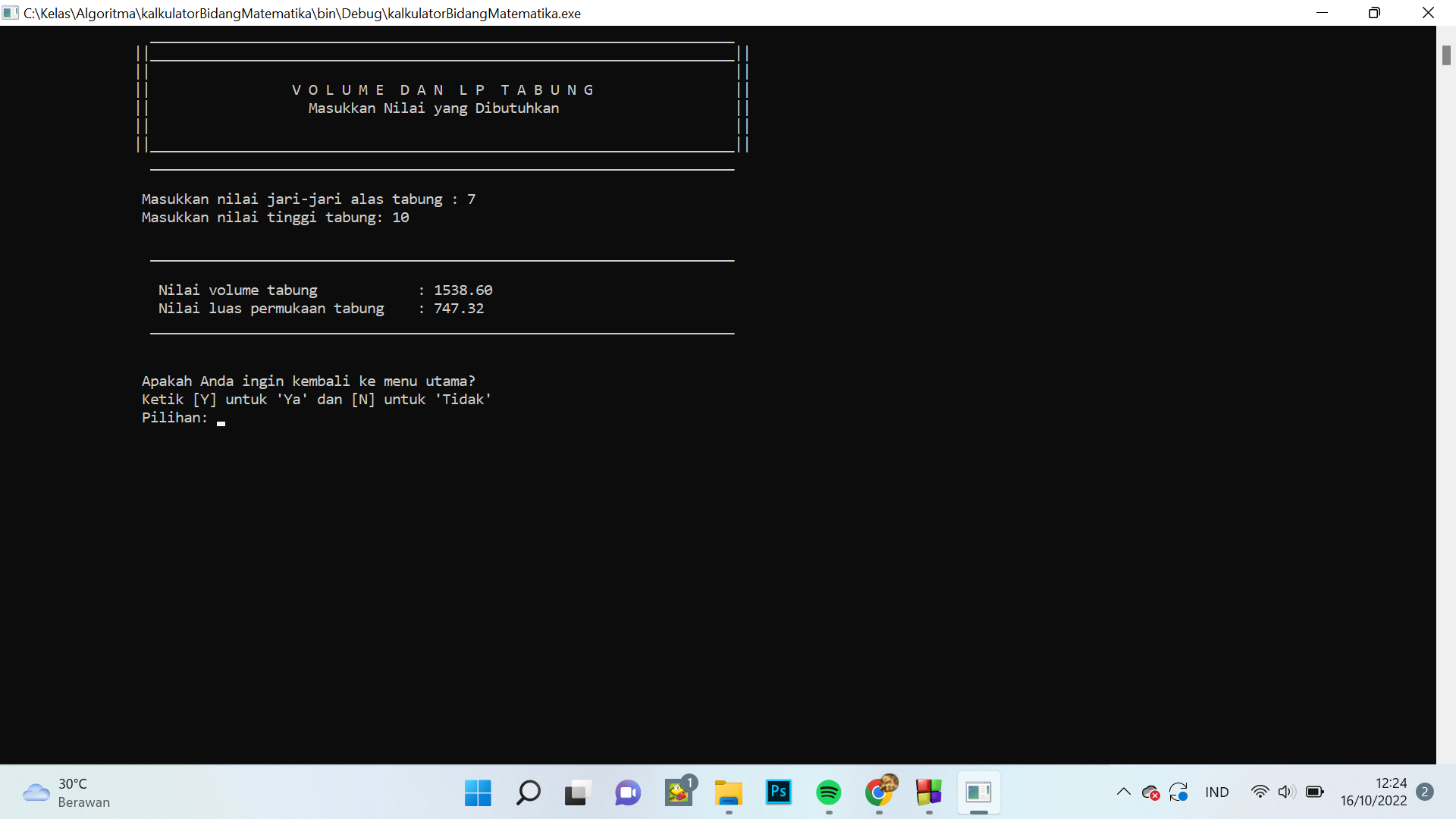 GitHub - ayukrisn/Tugas-Alprog-2205551072: I Gusti Ayu Krisna Kusuma Dewi - 2205551072