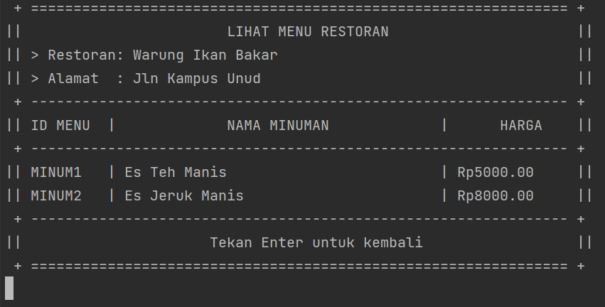 GitHub - ayukrisn/resto-online-tugas1: Tugas PBO 1: Program Java untuk ...