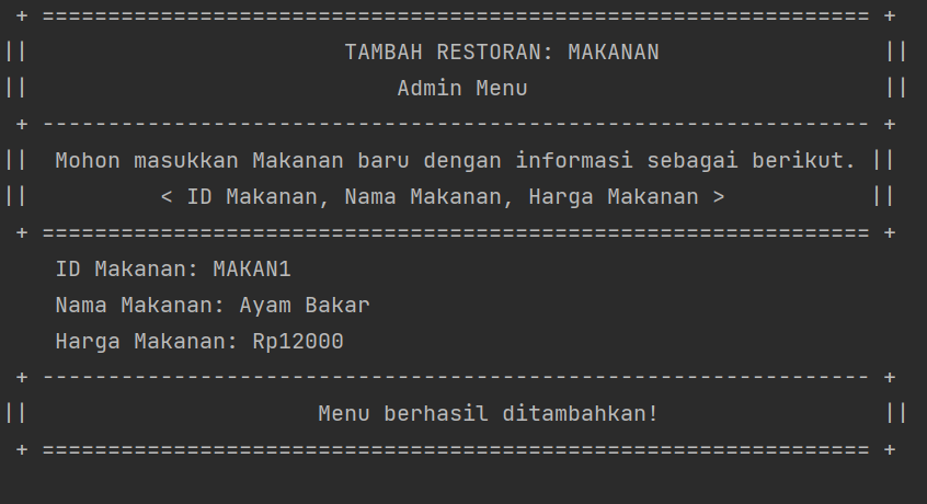 GitHub - ayukrisn/resto-online-tugas1: Tugas PBO 1: Program Java untuk ...