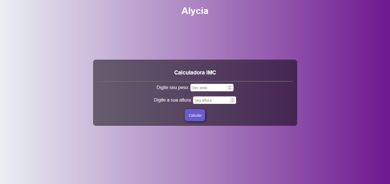 GitHub - ByAlyck/IBM-CALCULATOR: Ferramenta que consiste calcular o IMC ...
