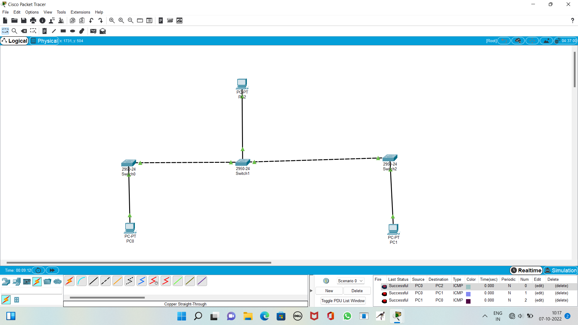BUS TOPOLOGY - Ramanjichaparapu/computer-networks GitHub Wiki