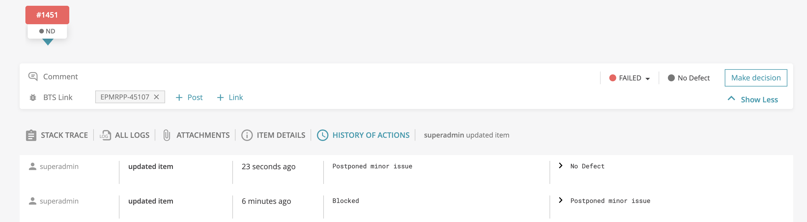 skipped tests come up with "To_Investigate" by default · Issue #1967 ...