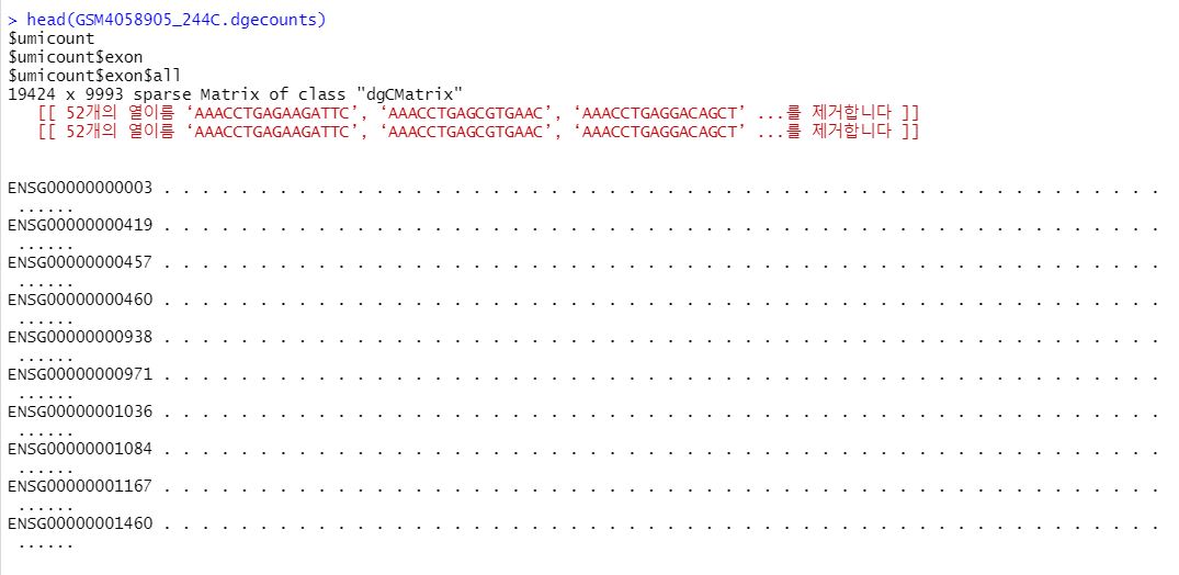 File Analyzing From Geo Gse136831 · Issue 6399 · Satijalabseurat · Github 