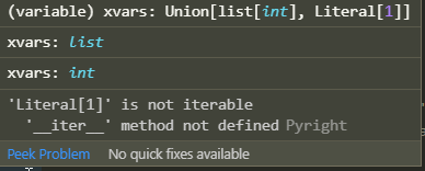 Inconsistent behavior? · Issue #548 · microsoft/pyright · GitHub
