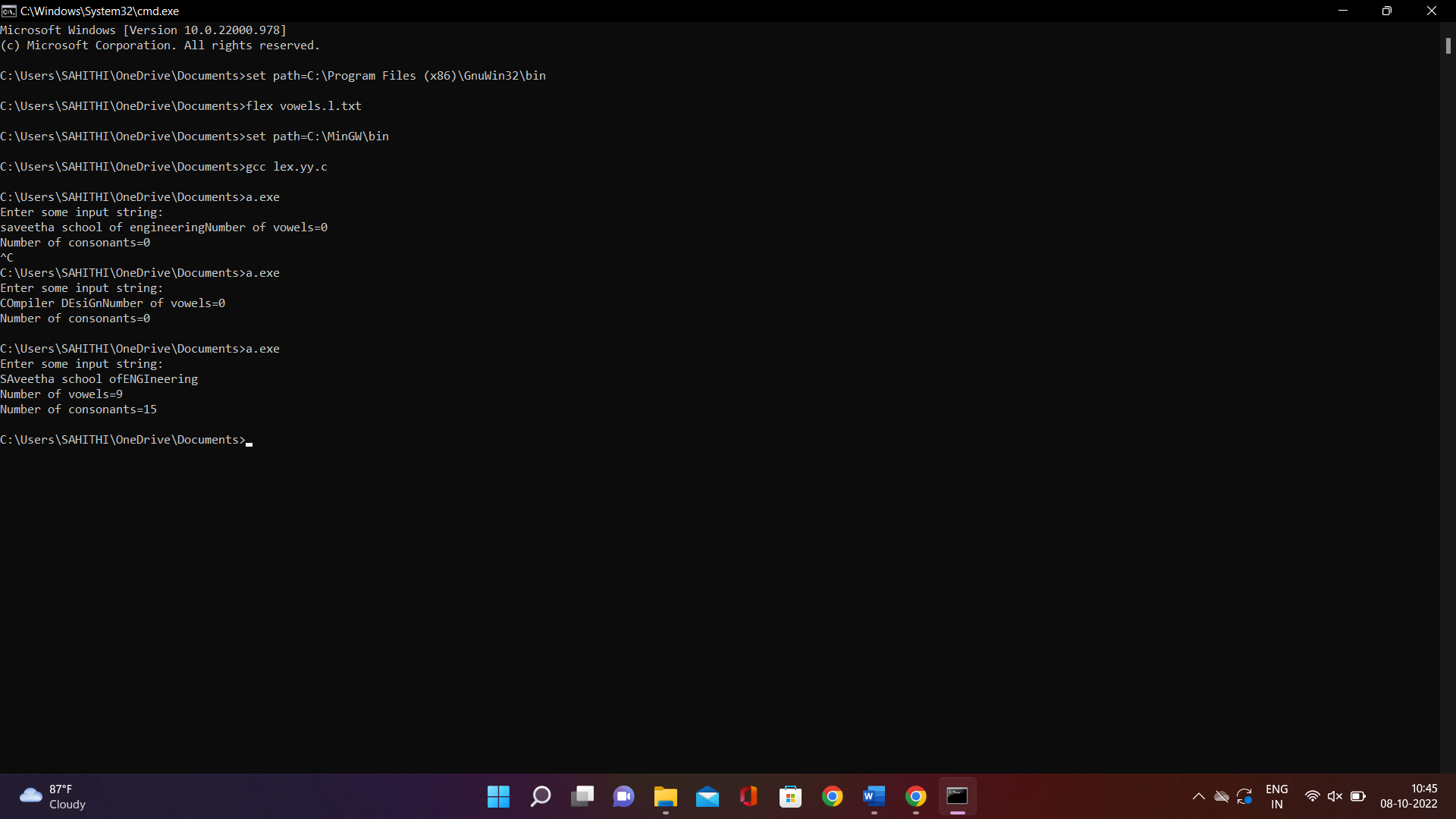 GitHub - Nithintej55/Compiler-design