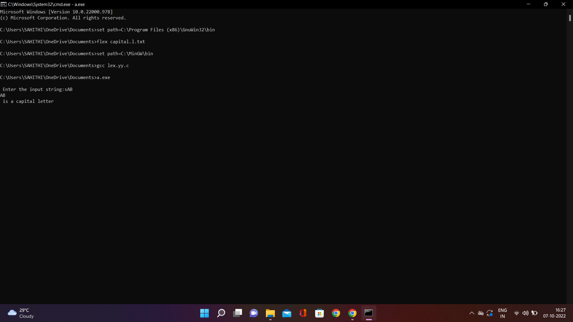 GitHub - Nithintej55/Compiler-design