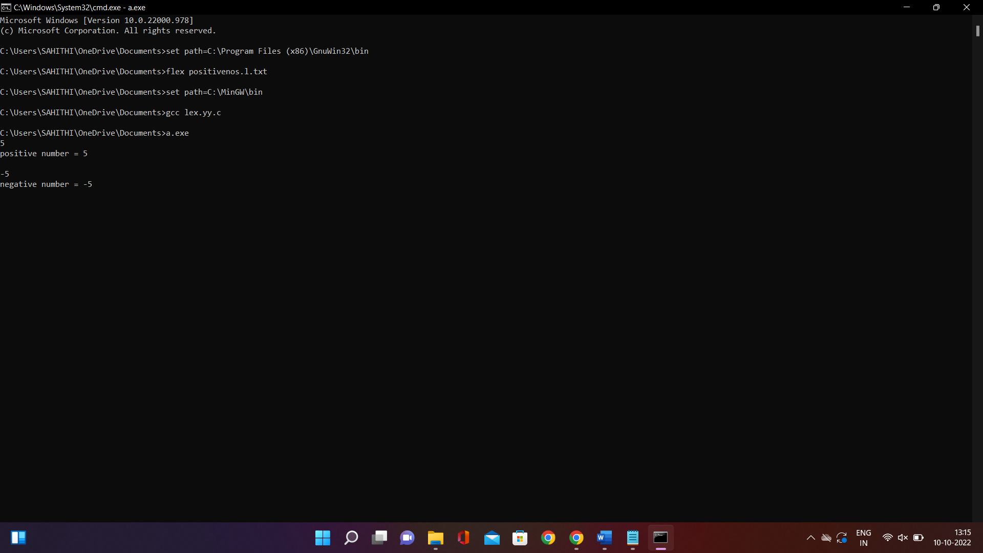 GitHub - Nithintej55/Compiler-design