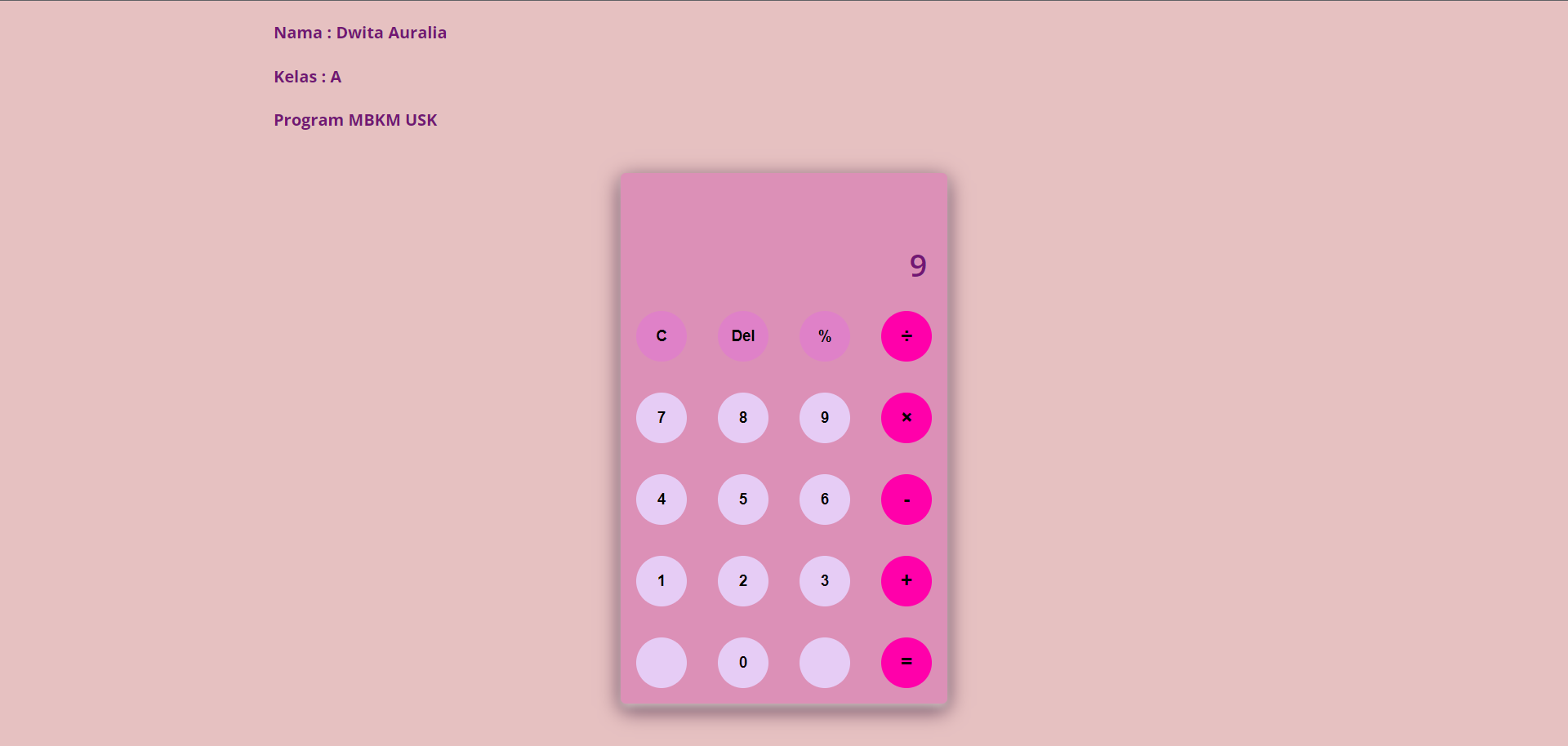 GitHub - DwitaAuralia1301/Project-kalkulator: Project kalkulator kelas A