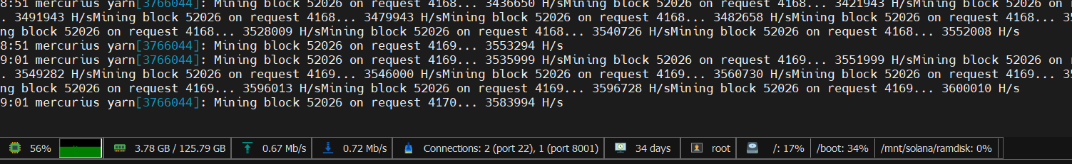 Hashrate with 16 and 31 threads are the same · Issue #849 · iron-fish/ironfish · GitHub