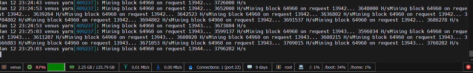 Hashrate with 16 and 31 threads are the same · Issue #849 · iron-fish/ironfish · GitHub