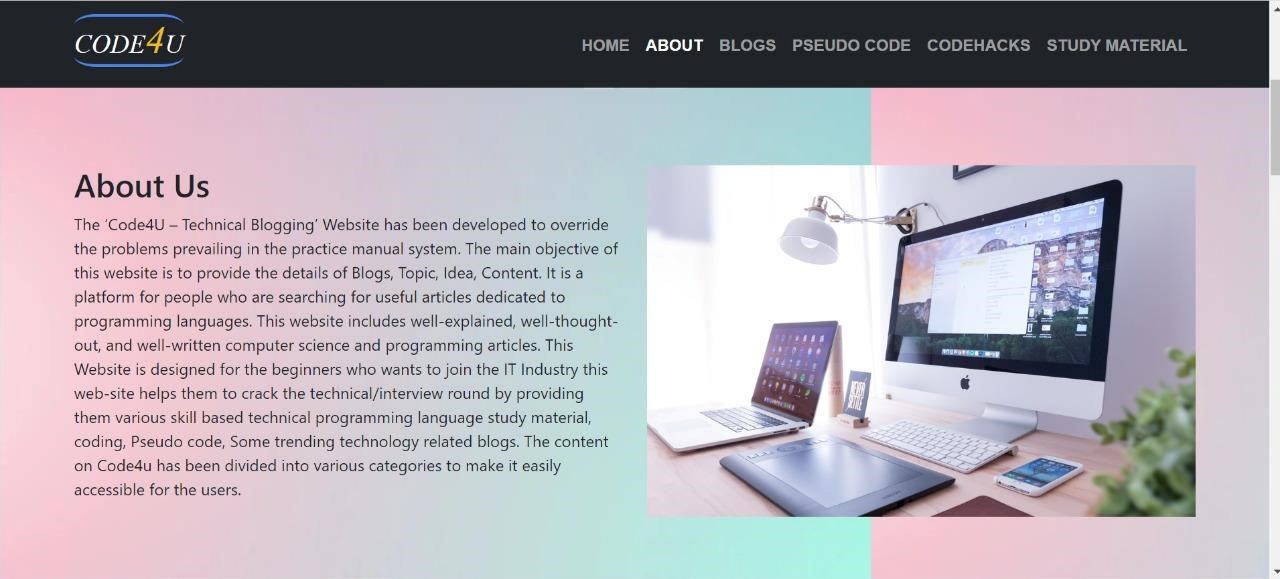 GitHub - RasikaRpatil/code4u_client