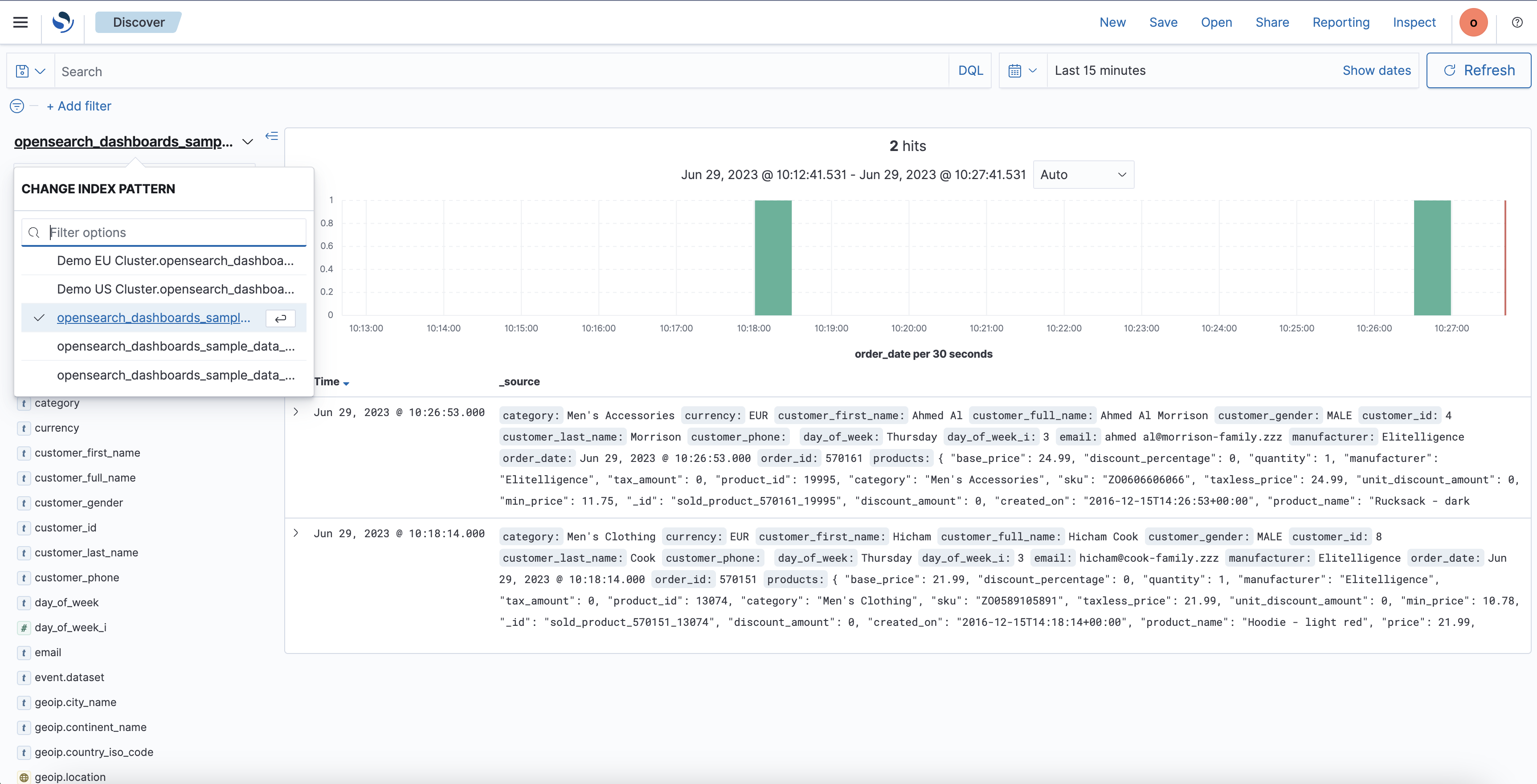 UX proposal for an improved data source picker (v1) · Issue #4482 · opensearch-project ...