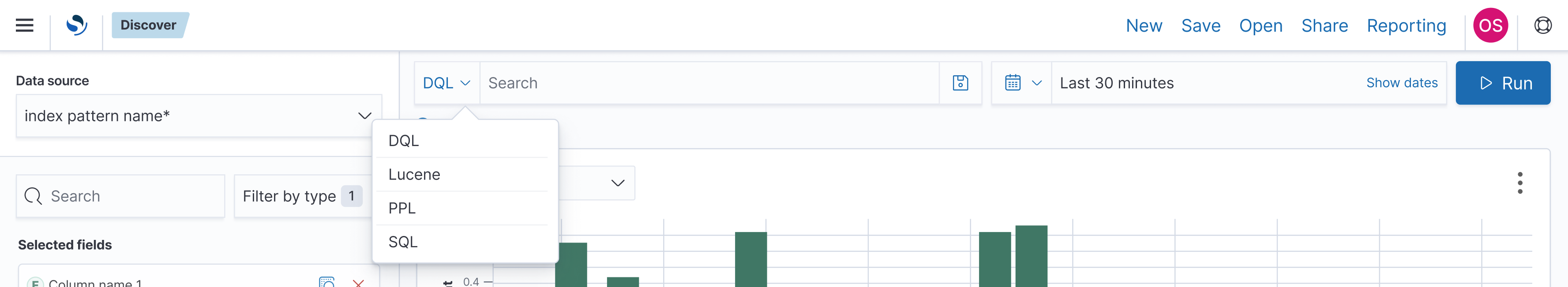 [Feature] Unified query language selection in Data Explorer · Issue #5504 · opensearch-project ...