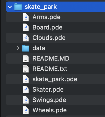 GitHub - cyberkatrina/Skate-Park-2D-Animation: Skate Park 2D Animation in Processing 4.
