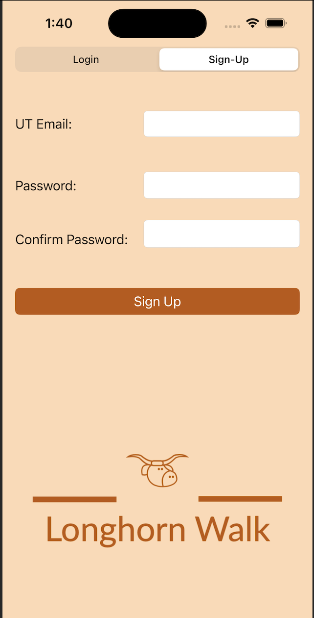 GitHub - cyberkatrina/Longhorn-Walk: iOS app programmed in Swift to ...