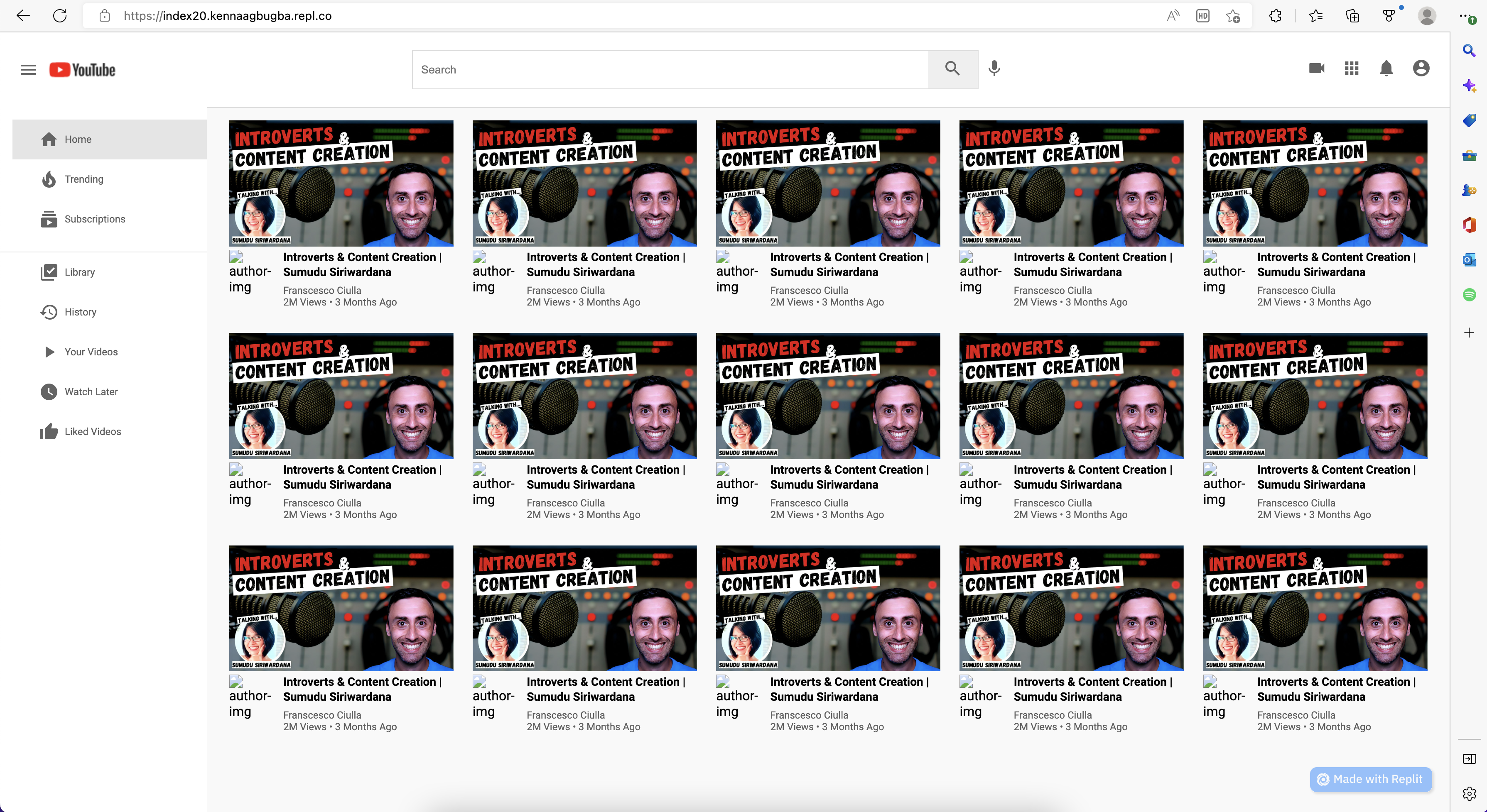 GitHub - Kenna123/YouTube_Clone