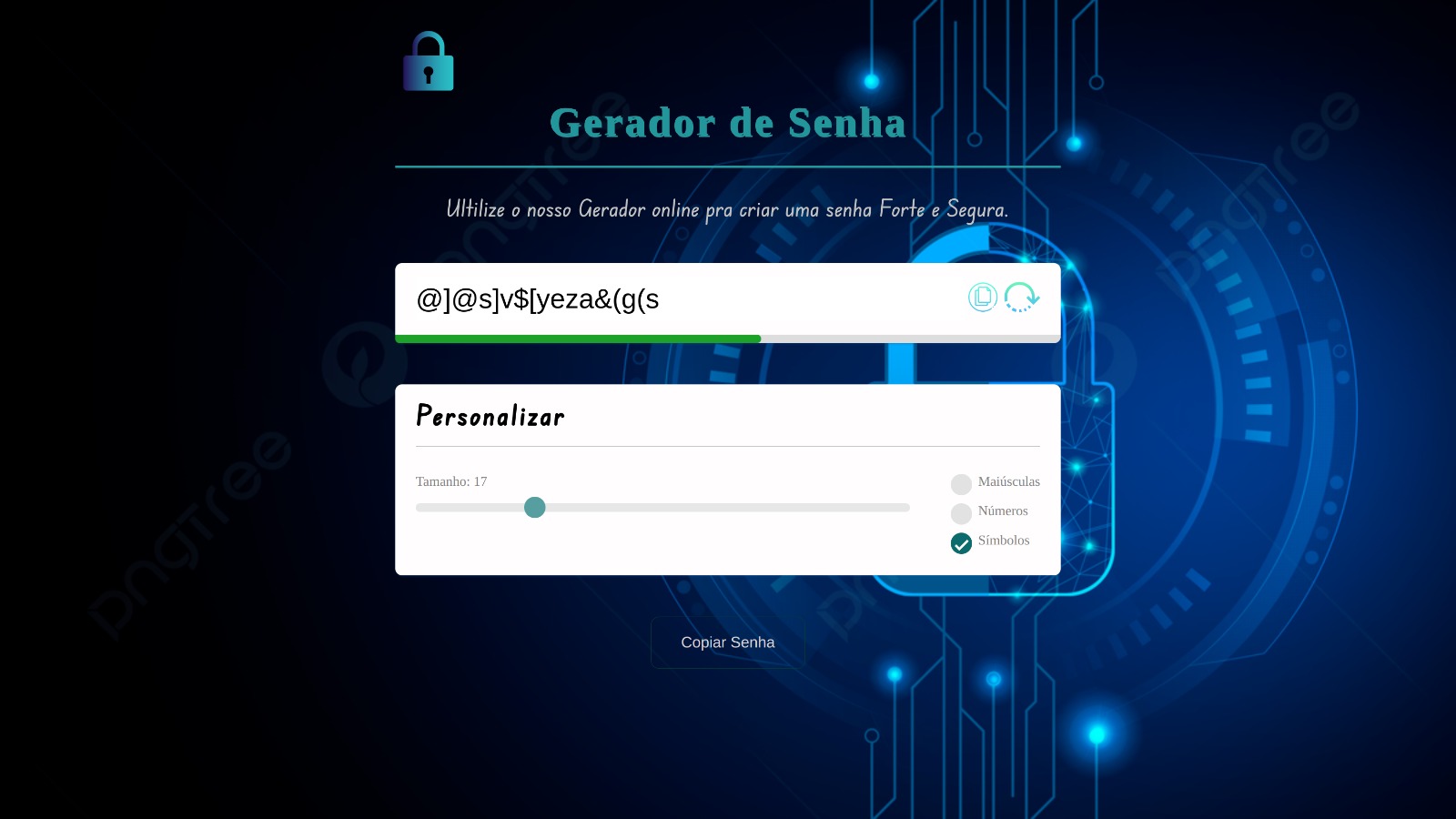 GitHub - jesseprogran/gerador-de-senha: trata-se de um gerador de senha , feito com java script ...