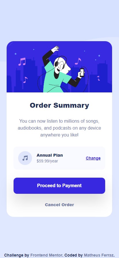 GitHub - MaThIaXs/orderSummary