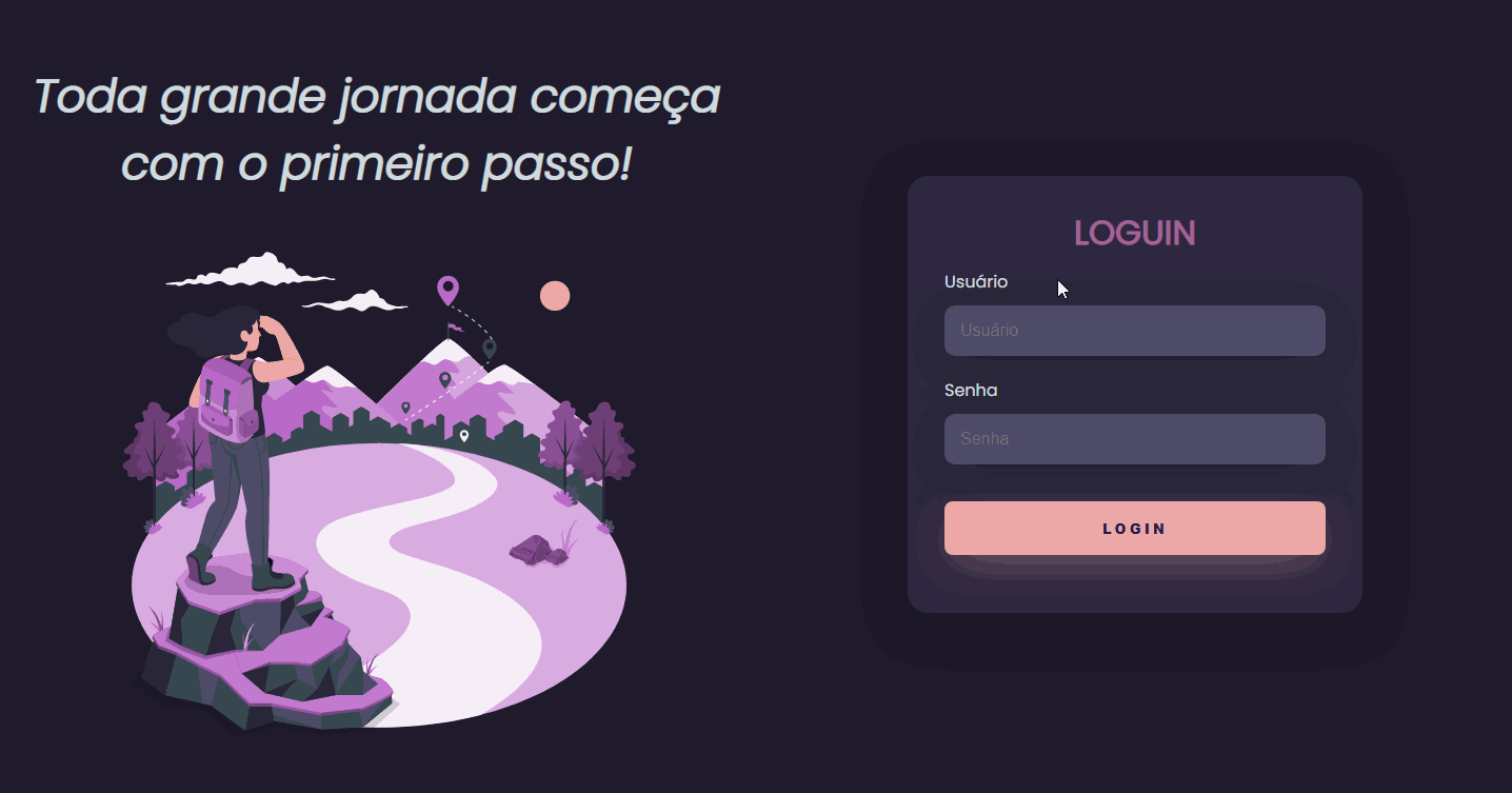 GitHub - biaods/Tela-de-login: Tela de Login criada por mim com auxilio de vídeos e pesquisa.