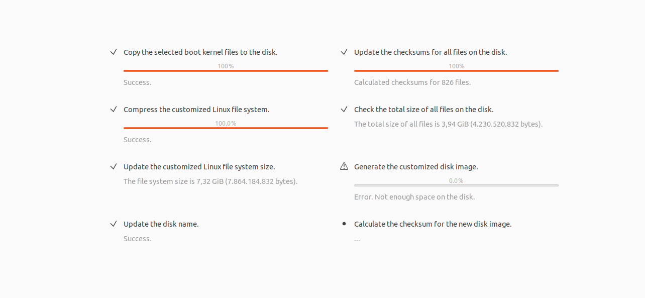 Help "Generate Page Error.Not Enough space on disk" · Issue #135 · PJ-Singh-001/Cubic · GitHub