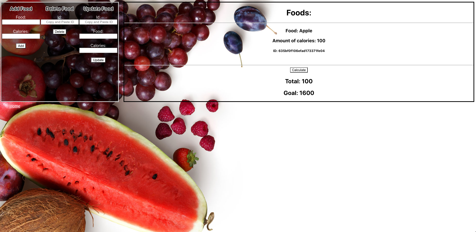 GitHub - EddieYuabov/Calorie-Tracker