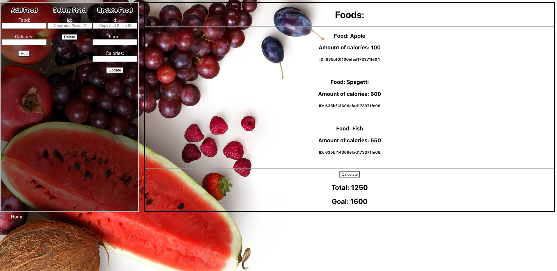 GitHub - EddieYuabov/Calorie-Tracker