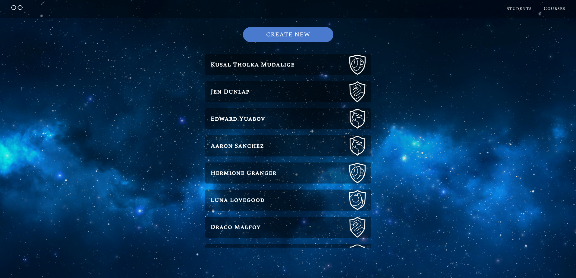 GitHub - EddieYuabov/Hogwarts_frontend