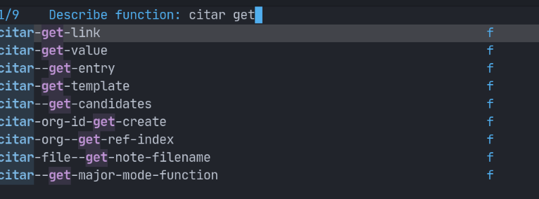Review public/internal function names, docstrings · Issue #438 · emacs-citar/citar · GitHub