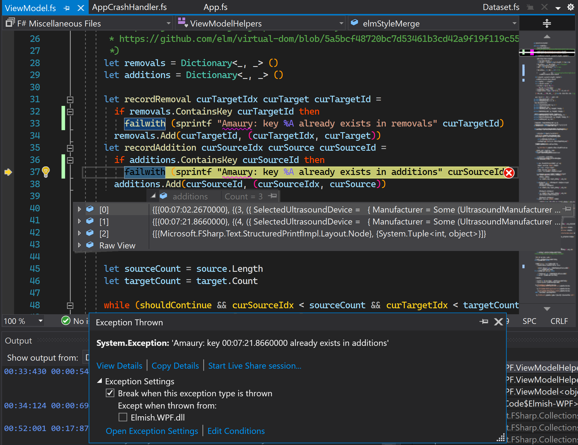 Model returned from update different from model received in next update · Issue #396 · elmish ...