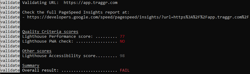 Lighthouse PWA check returns no even though it passes in Chrome · Issue #173 · GoogleChromeLabs ...