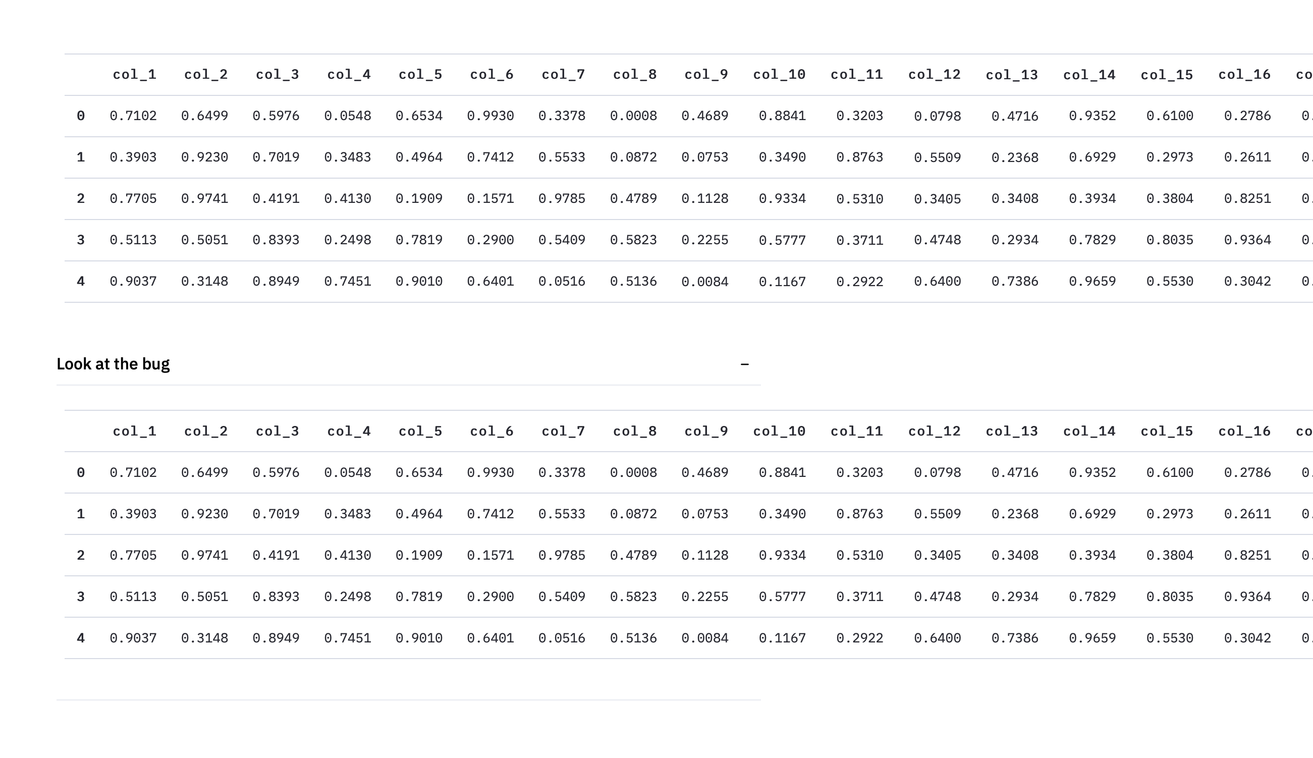 beta_expander doesn't display whole table · Issue #2308 · streamlit ...