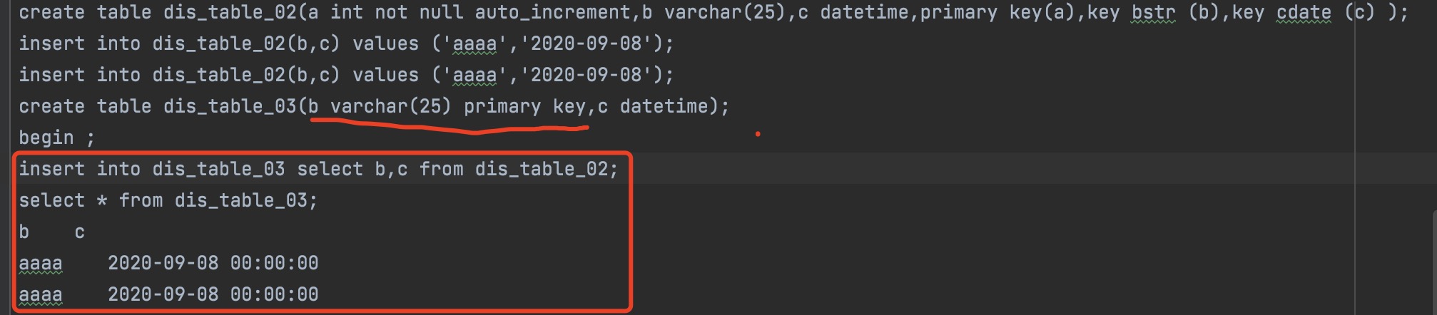 [Bug]: distributed transaction: insert into select duplicate data not reported error · Issue ...