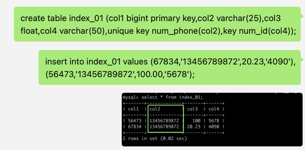[Bug]: unique Key at INSERT statement error · Issue #5955 · matrixorigin/matrixone · GitHub