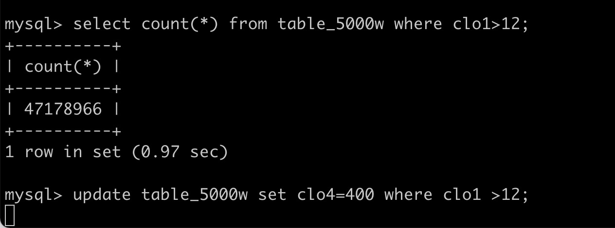 Bug Update 4700w Rows Data Stuck Log Print Error Context Deadline Exceeded · Issue 7823