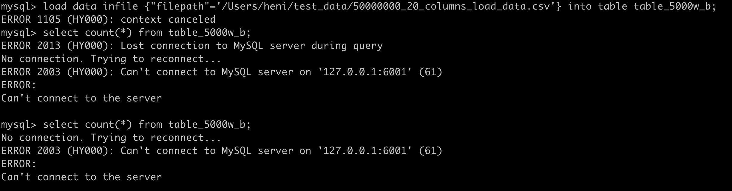 Bug Kill Connection Connectionid Mo Service Be Stoped · Issue 7876 · Matrixoriginmatrixone