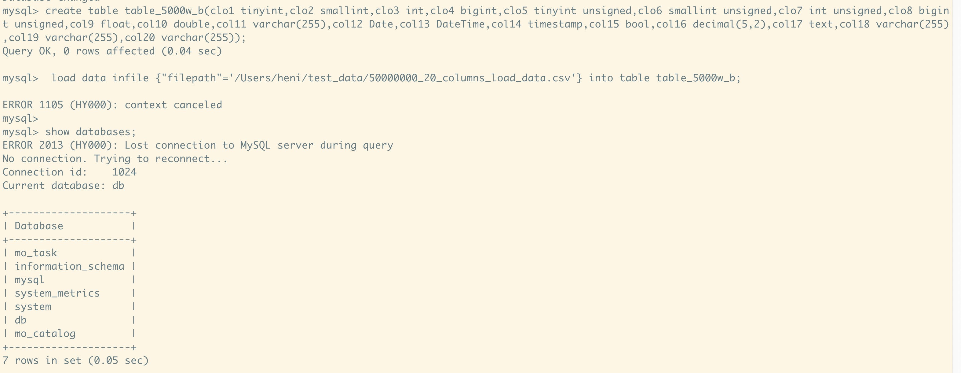 [Bug]: kill connection connection_id mo service be stoped · Issue #7876 · matrixorigin/matrixone ...