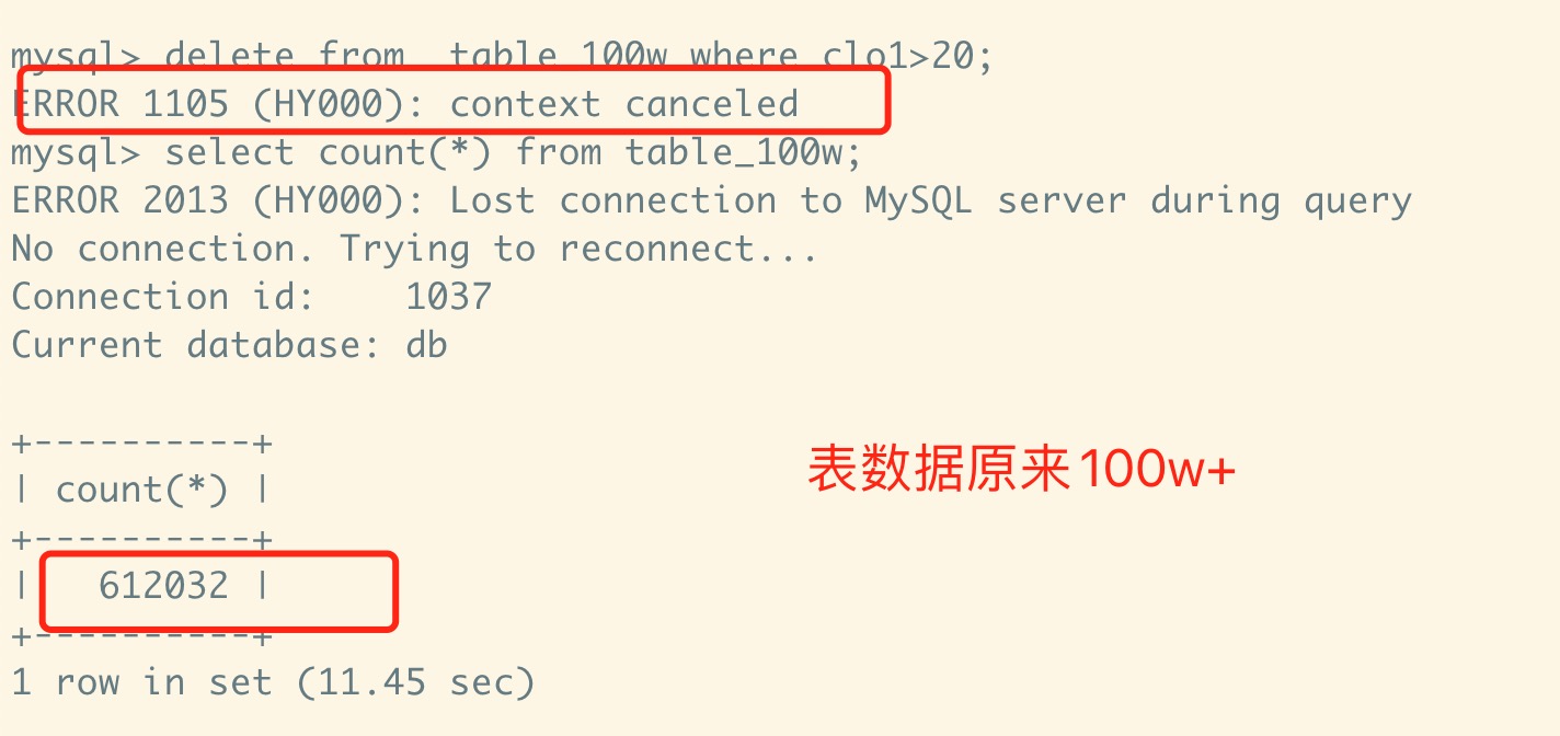 Bug Kill Delete Sql Successfully Data Not Rollback · Issue 7975 · Matrixoriginmatrixone 