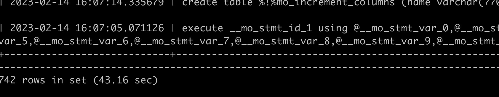 [Bug]: point query on external table no significant improvement over 0.6.0 · Issue #7919 ...