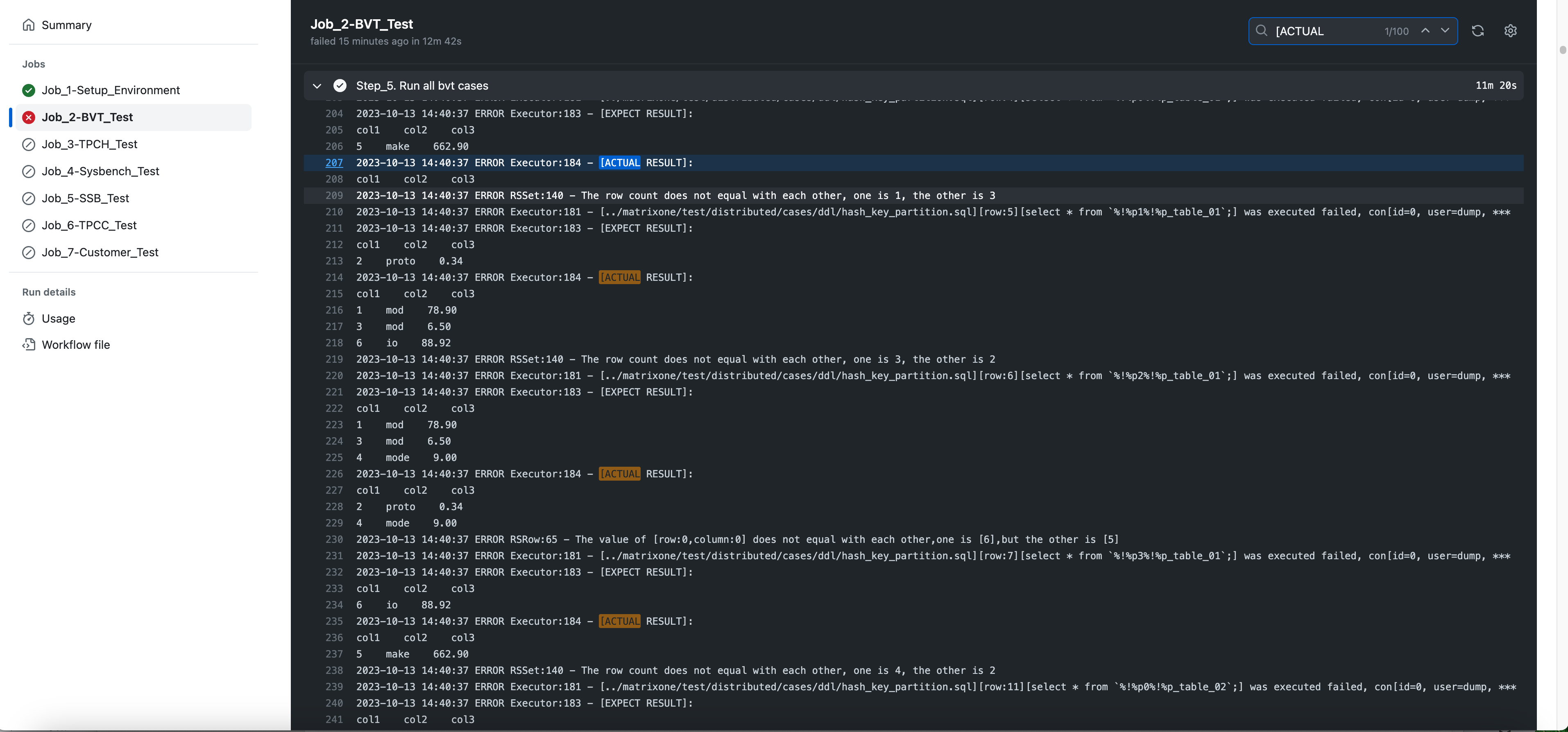 [Bug]: hash partition table values not unique · Issue #12106 · matrixorigin/matrixone · GitHub
