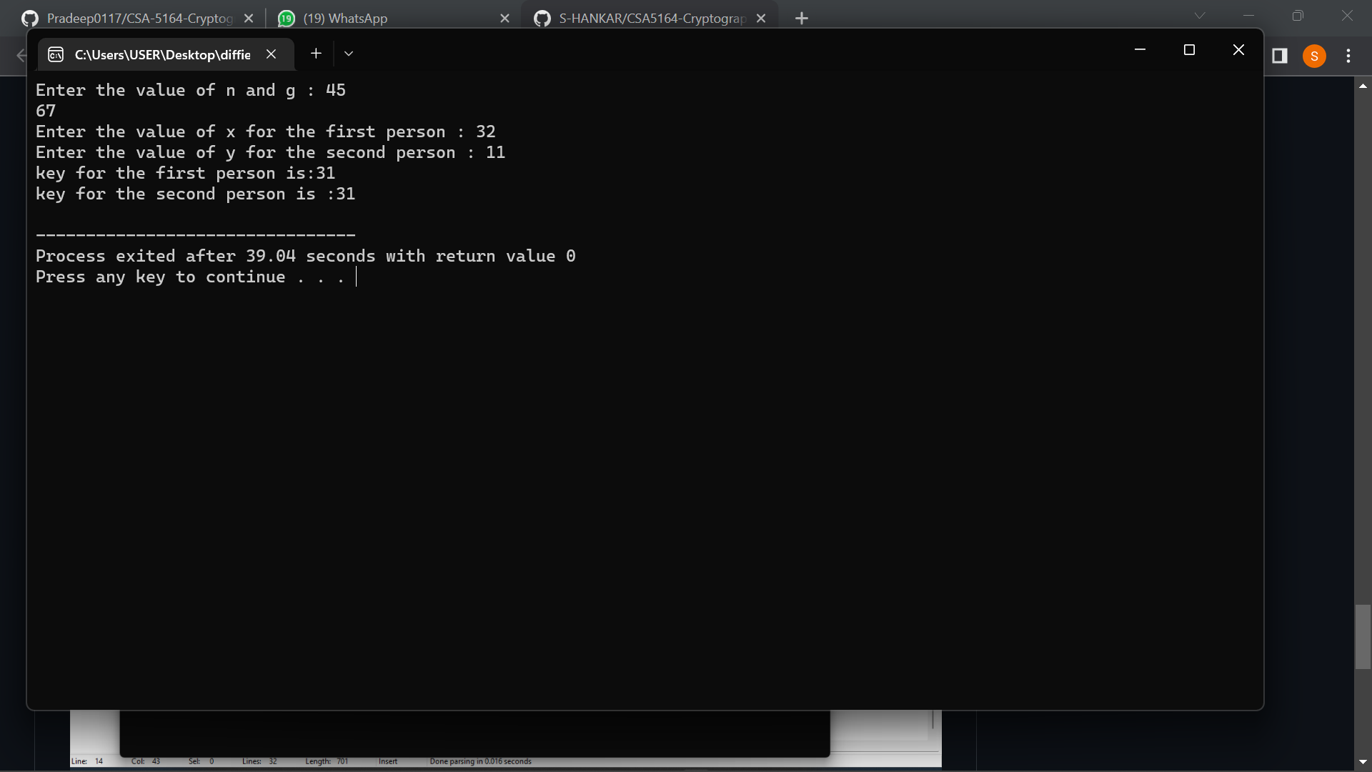 GitHub - Pradeep0117/CSA-5164-Cryptography-and-network-security