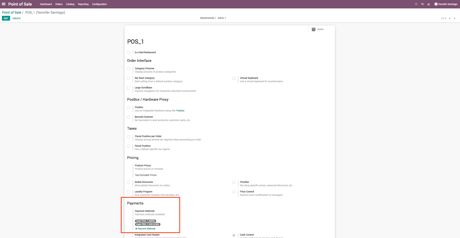 [Point_of_sale] Error with POS Sales with two journals in different currencies · Issue #26641 ...