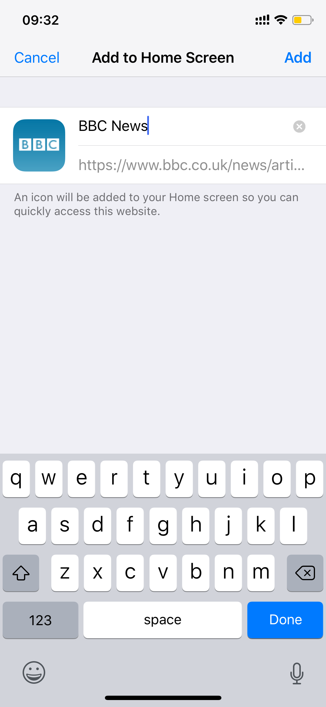 Adding article to home screen on IOS uses wrong logo icon · Issue #1494 · bbc/simorgh · GitHub