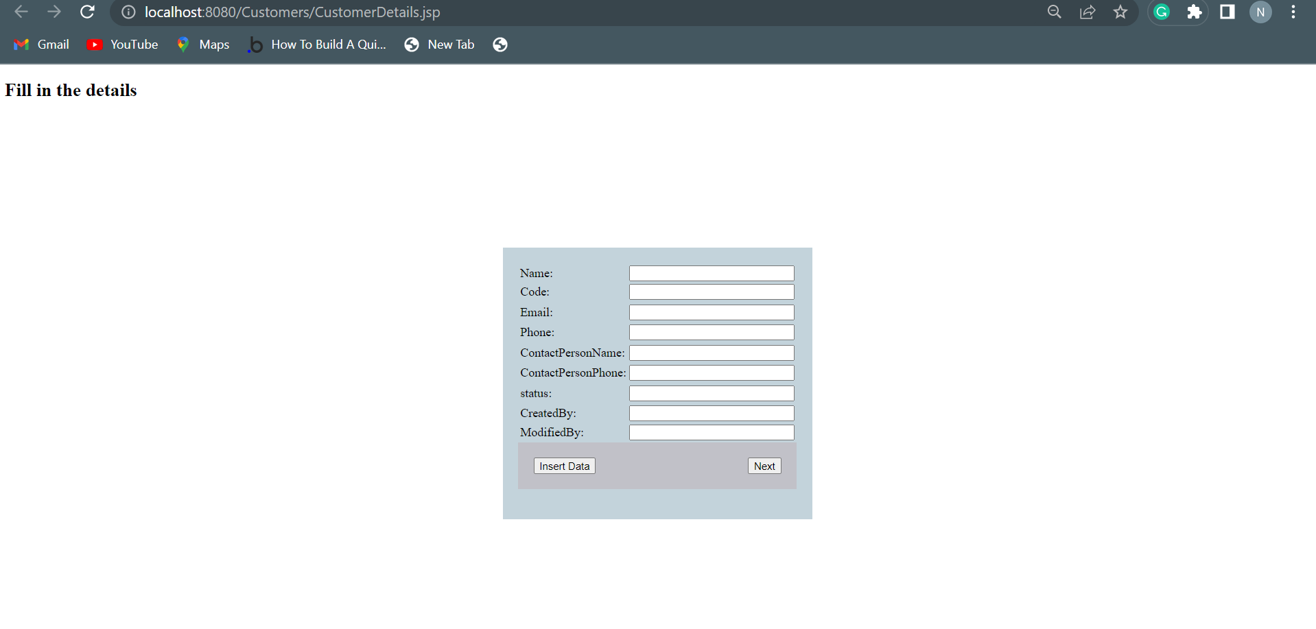 GitHub - Nandhakumar175/CustomerServletDbms