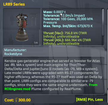 RL89 engine weights 0.0007 t · Issue #2341 · KSP-RO/RealismOverhaul · GitHub