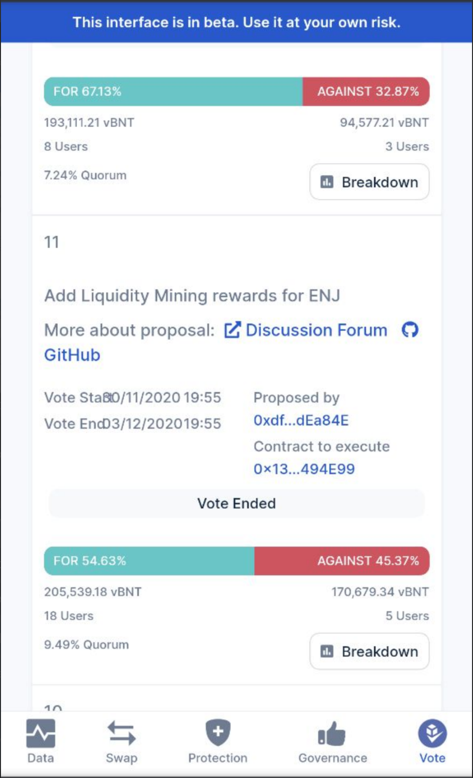 Vote start time text sizing issue · Issue #747 · bancorprotocol/webapp · GitHub