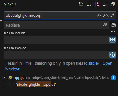 ENAMETOOLONG error when searching in files · Issue #178975 · microsoft/vscode · GitHub