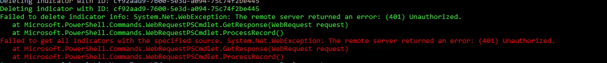 Unauthorized error · Issue #1 · sreedharande/MS-Sentinel-Bulk-Delete ... Unauthorized error · Issue #1 · sreedharande/MS-Sentinel-Bulk-Delete ...