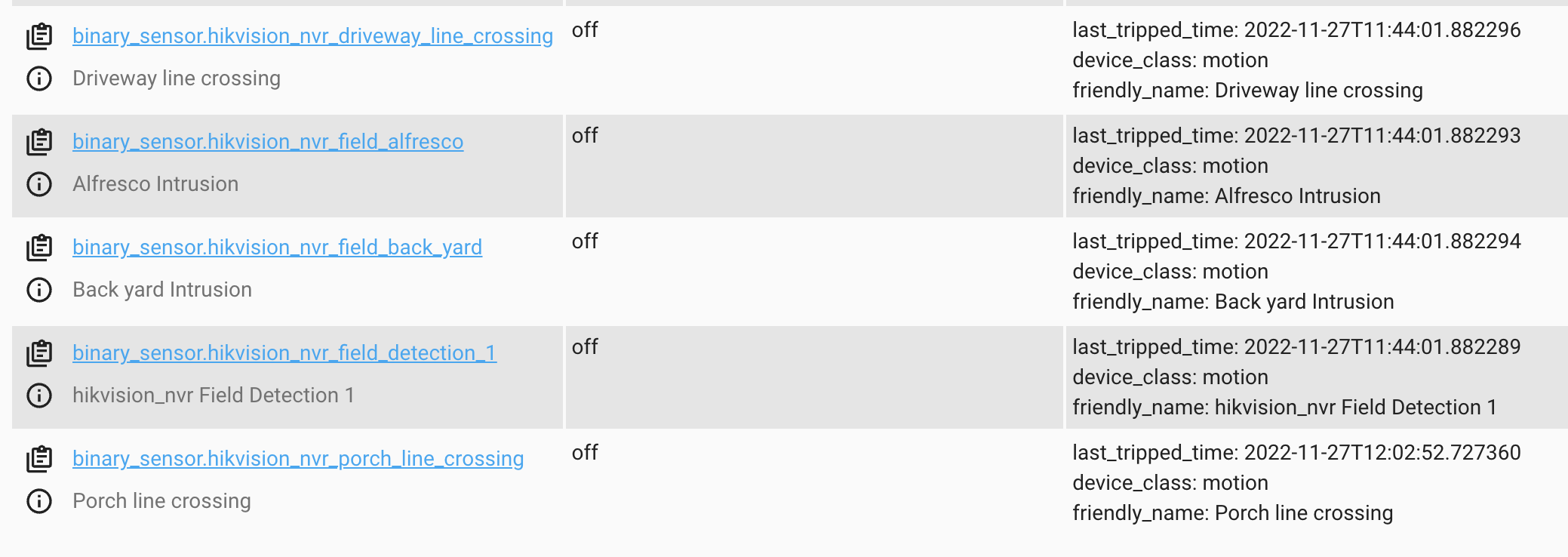 Hikvision binary sensor occasionally misses events · Issue #82767 · home-assistant/core · GitHub