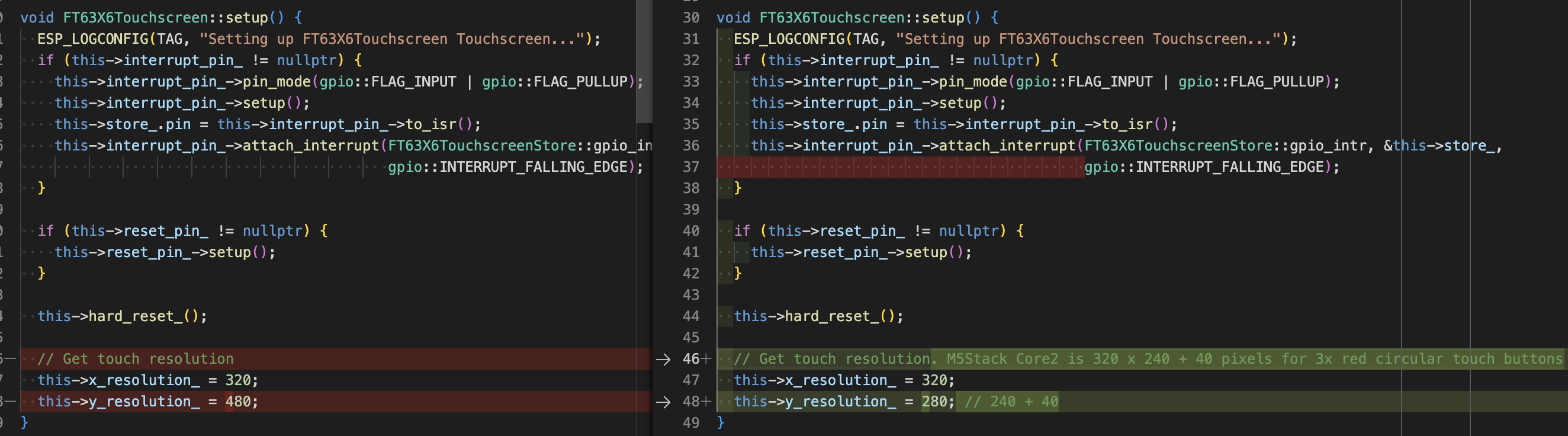 Support For Ili9342c Display M5 Stack Core 2 Display · Issue 1076 · Esphomefeature Requests 8221